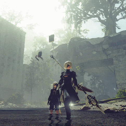 Download Video Game NieR: Automata Gif