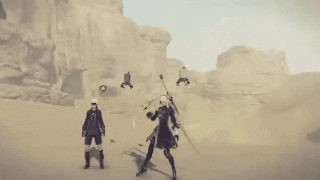 Download Video Game NieR: Automata Gif