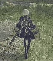 Download Video Game NieR: Automata Gif