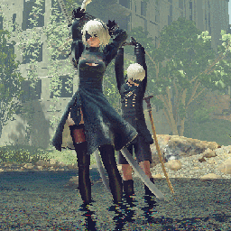 Download Video Game NieR: Automata Gif