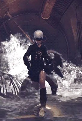 Download Video Game NieR: Automata Gif