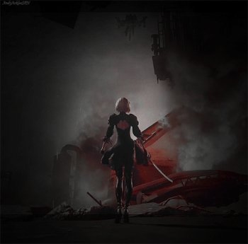 Download Video Game NieR: Automata Gif - Gif Abyss