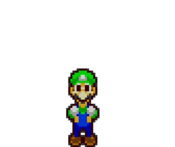 Download Video Game Luigi Pixel Art Nintendo Gif