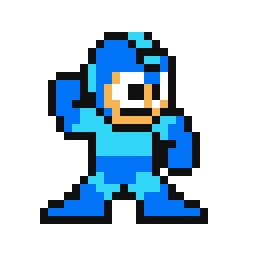 Download Video Game Mega Man Pixel Art Retro Games 8-bit Gif