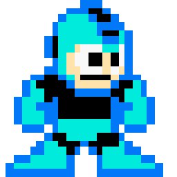 Download Video Game Mega Man Pixel Art Retro 8-bit Gif