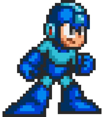 Download Video Game Mega Man Pixel Art Retro Games Gif