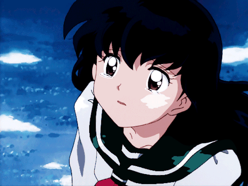 Inuyasha Crying Gif Kagome Higurashi Gifs | WiffleGif