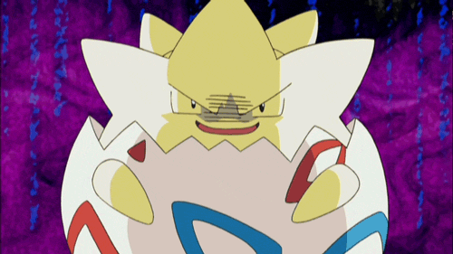 Fierce Togepi — Animated Pokémon GIF - Gif Abyss