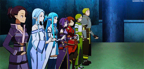 Sword Art Online Gif Sleep
