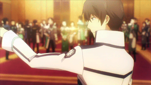 Download Anime The Irregular At Magic High School Gif