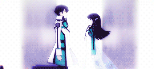 Download Anime The Irregular At Magic High School Gif