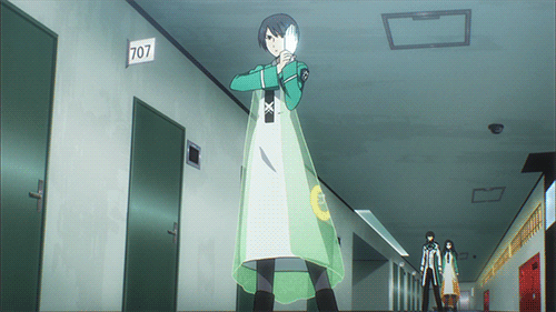 Download Anime The Irregular At Magic High School Gif