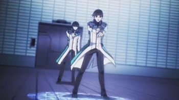 Download Anime The Irregular At Magic High School Gif