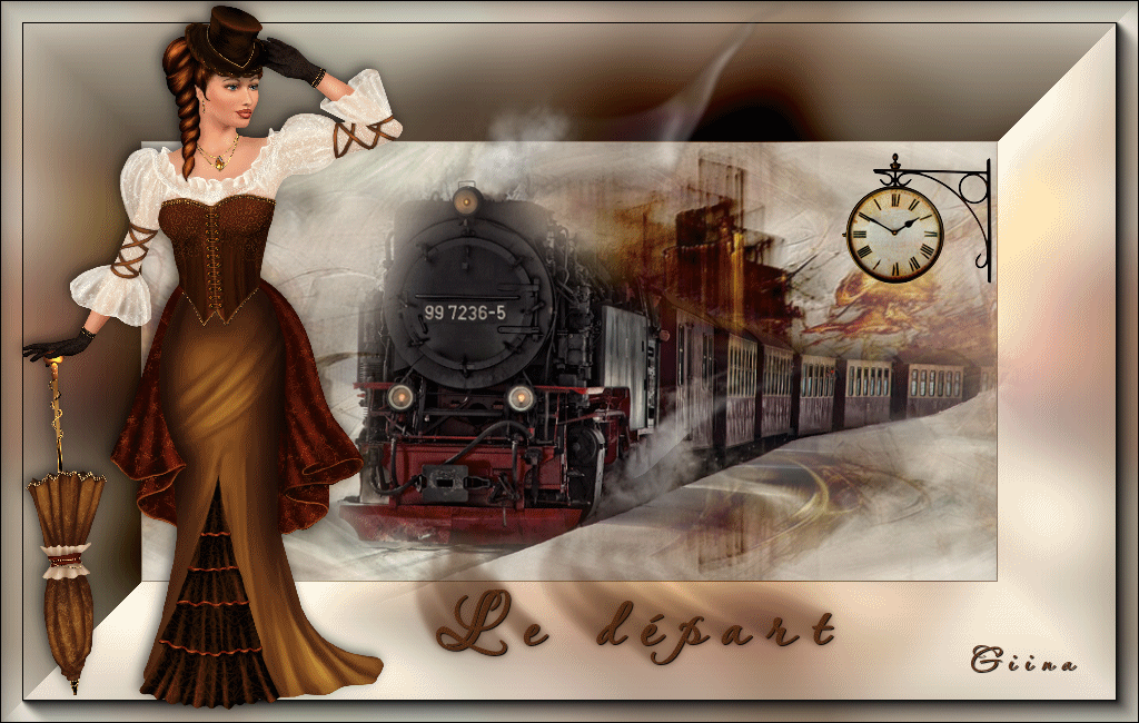 Lady waiting at a trainstation - Gif Abyss