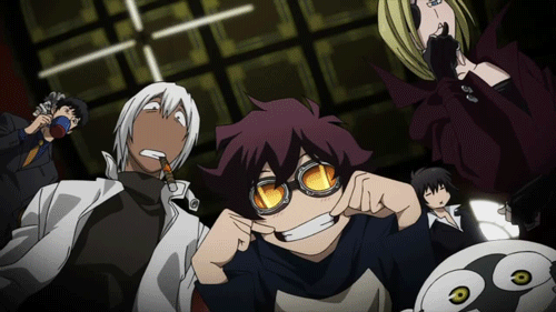 Download Anime Blood Blockade Battlefront Gif