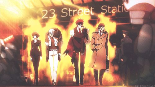 Download Anime Blood Blockade Battlefront Gif