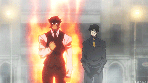 Download Anime Blood Blockade Battlefront Gif