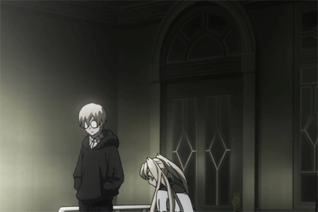 Download Anime Blood Blockade Battlefront Gif