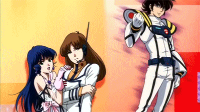 Download Sci Fi Futuristic Anime Macross Frontier Gif - Gif Abyss