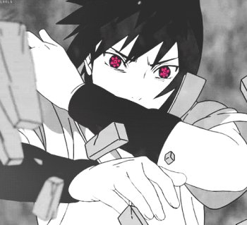 Sasuke Uchiha's Mangekyō Sharingan Unleashed | Naruto Anime GIF