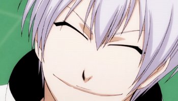 Download Gin Ichimaru Anime Bleach Smile Purple Hair Gif - Gif Abyss