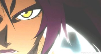 Download Yoruichi Shihôin Anime Bleach Close-up Vibrant Colors Gif