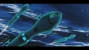 Download Sci Fi Futuristic Anime Space Battleship Yamato Sci Fi Anime Gif