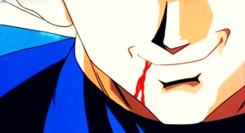 Vegeta's Fierce Close-Up: The Dragon Ball Z Anime Moment