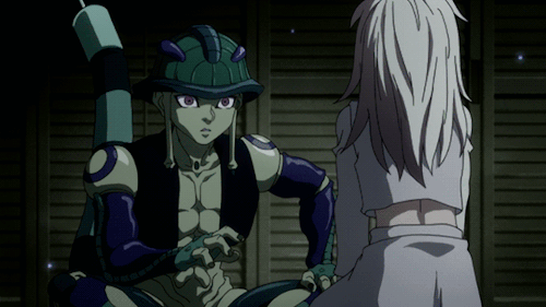 Meruem & Komugi: Gungi of Fate — Hunter x Hunter (GIF)