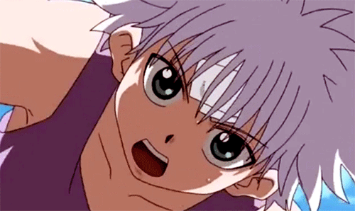 Download Killua Zoldyck Anime Hunter X Hunter Gif