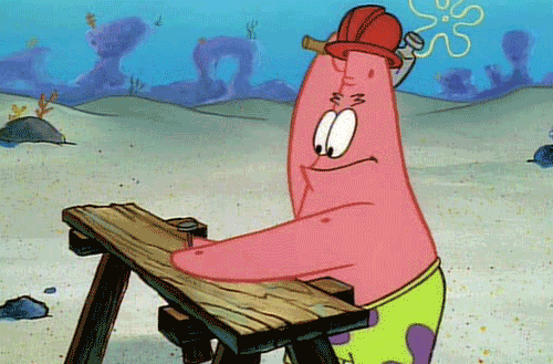 Patrick Drooling Gif