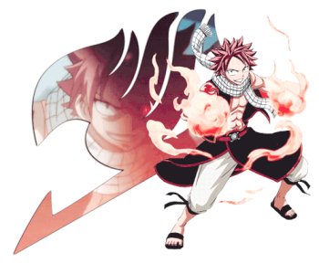Natsu's Fiery Charge — Fairy Tail Animated GIF - Gif Abyss