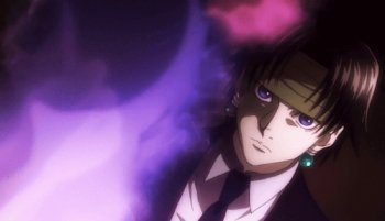 Hunter x Hunter — Phantom Purple Nen (Animated GIF) - Gif Abyss