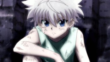 Killua Zoldyck in the Rain – Hunter x Hunter Anime Moment - Gif Abyss