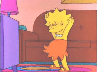 Download TV Show The Simpsons Gif