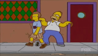 Download TV Show The Simpsons Gif - Gif Abyss