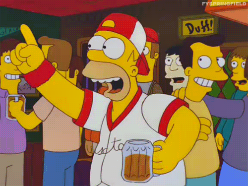 Download TV Show The Simpsons Gif - Gif Abyss