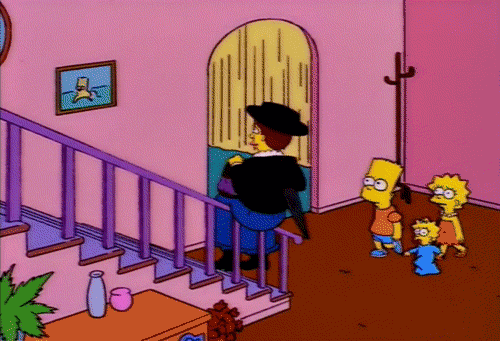 Download TV Show The Simpsons Gif