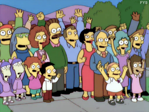 Download TV Show The Simpsons Gif