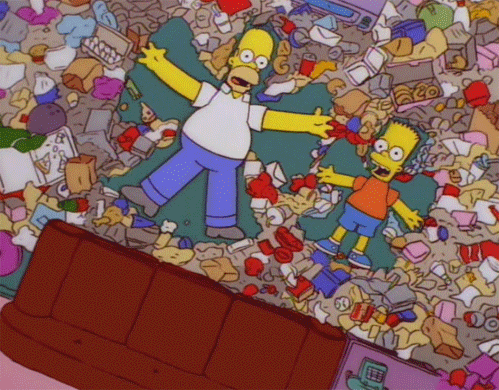 Download TV Show The Simpsons Gif - Gif Abyss