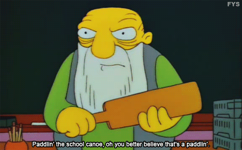 Download TV Show The Simpsons Gif - Gif Abyss