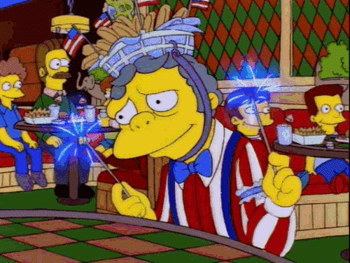 Download TV Show The Simpsons Gif