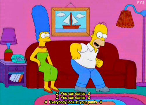 Download TV Show The Simpsons Gif