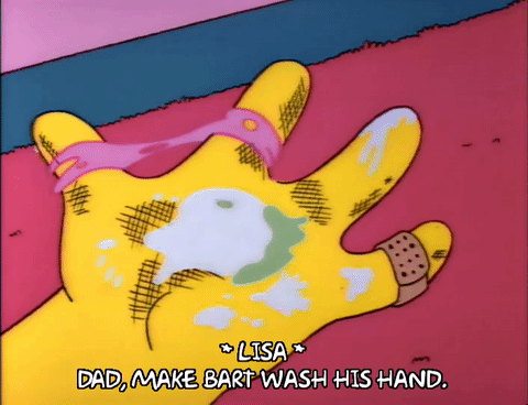 Download TV Show The Simpsons Gif