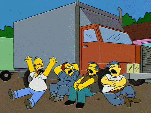 Download TV Show The Simpsons Gif - Gif Abyss