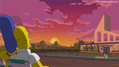 Download TV Show The Simpsons Gif - Gif Abyss
