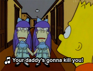 Download TV Show The Simpsons Gif