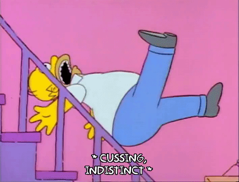 Download TV Show The Simpsons Gif - Gif Abyss