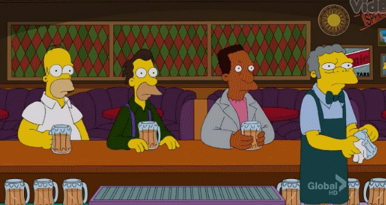 Download TV Show The Simpsons Gif - Gif Abyss