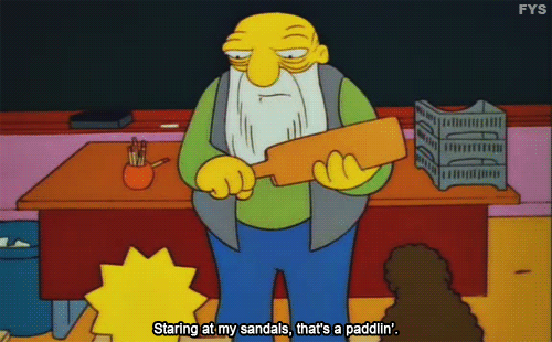 Download TV Show The Simpsons Gif